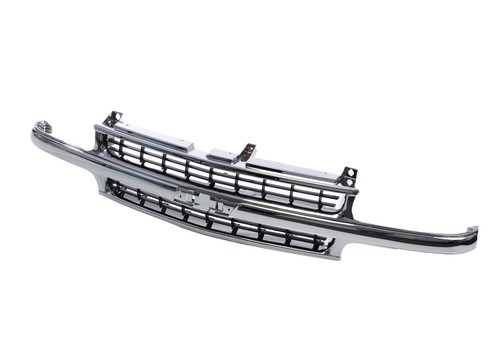 Chrome Grille For 99-02 Silverado 1500 00-05 06 Tahoe Suburban ...