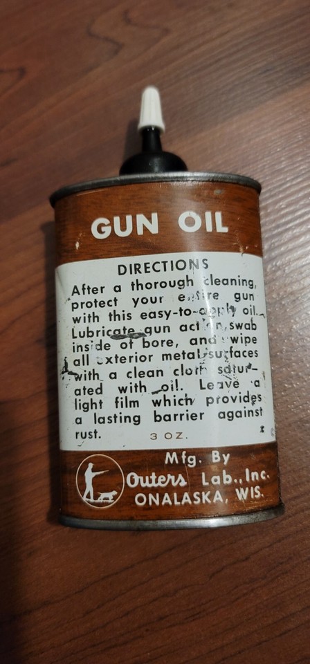 Vintage Outers Gun Oil 3 Oz. Tin 445A Mallard Ducks Advertising USA | eBay
