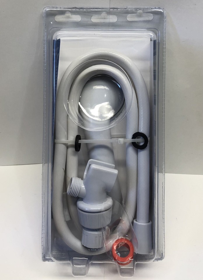 Shower Sensation Removable Hand Shower Massager With 5 Ft Hose - White ...