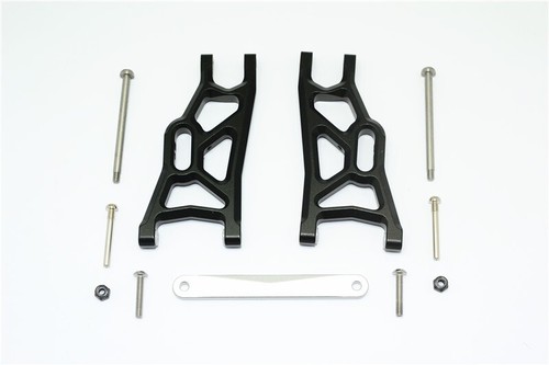 GPM Black Aluminum Front Suspension Arms for Traxxas 2WD Stampede ...