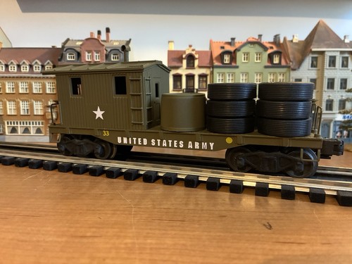 Lionel Custom US Army Military Work Caboose with Load | eBay