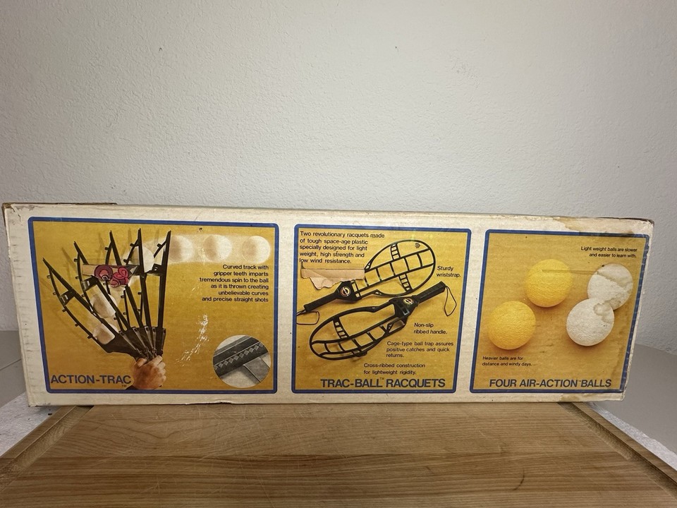 WHAM-O TRAC-BALL Game Original Box Vintage 1975 VTG Rare - With ...