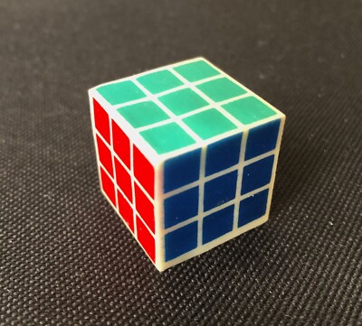 Vintage 1980’s Collectable Novelty RUBIX CUBE Puzzle Game Rubber Eraser ...
