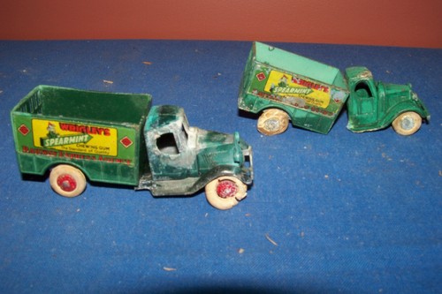 Vintage Tootsie Toy Graham Wrigley's Gum Railway Express Truck - Parts ...