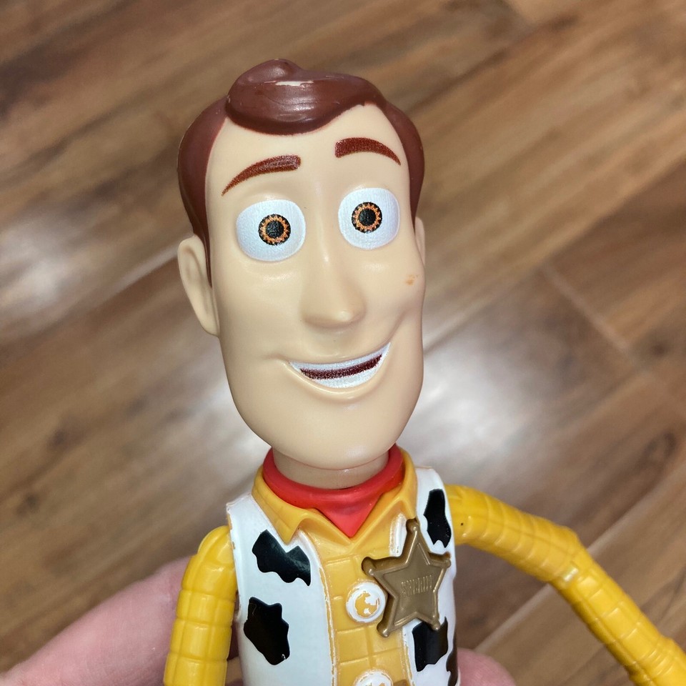 Disney Pixar Toy Story Woody Figure Sheriff Cowboy Doll Toy Collectible ...