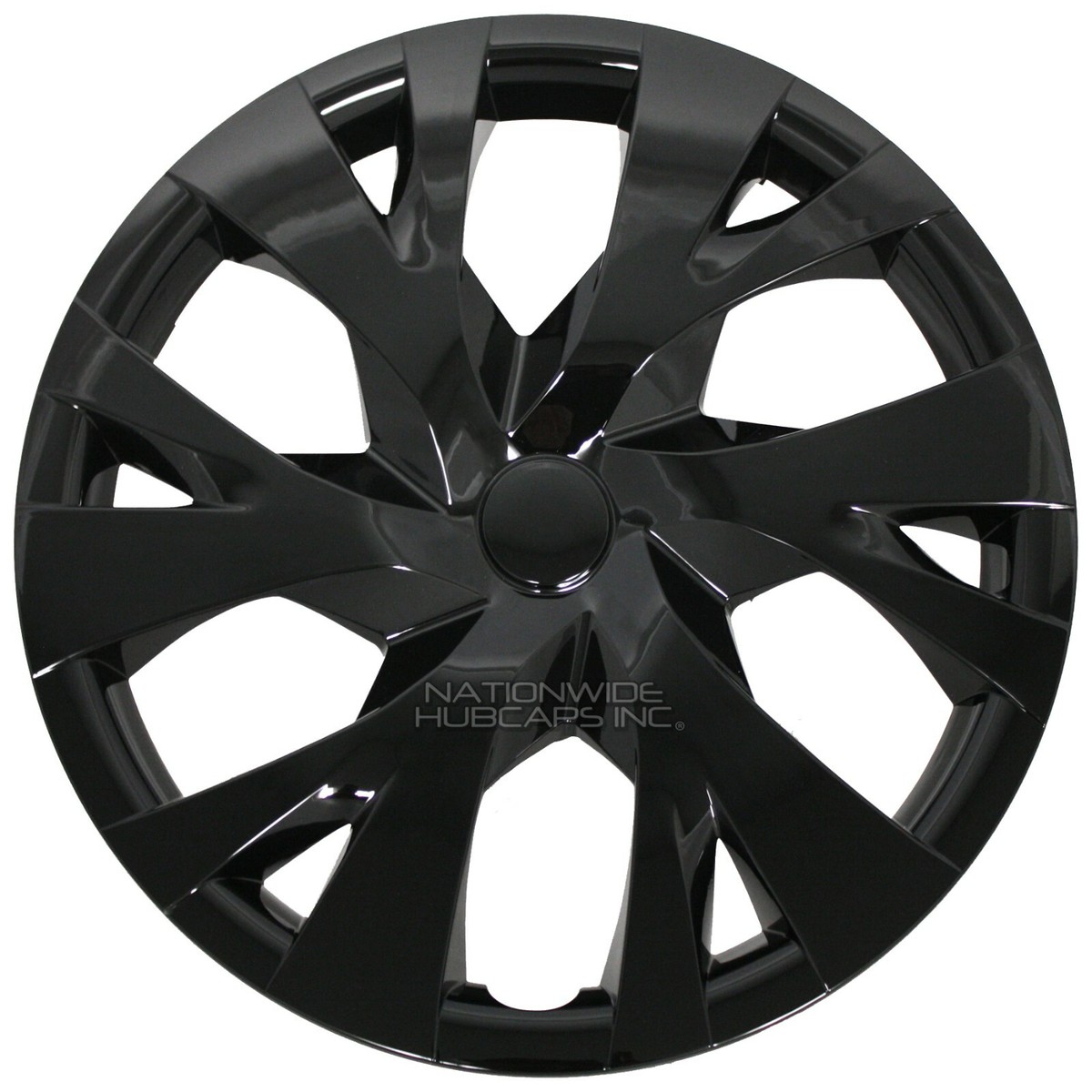 Rim Protector 16" Ice Black Hubcaps (Set Of 4) - Snap-On Wheel Covers ...
