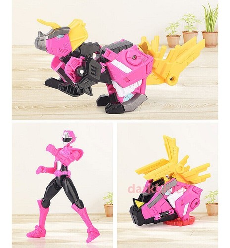 Miniforce Super Dino Power Trans Head Lucy TRIX Armor Triceratops Robot ...