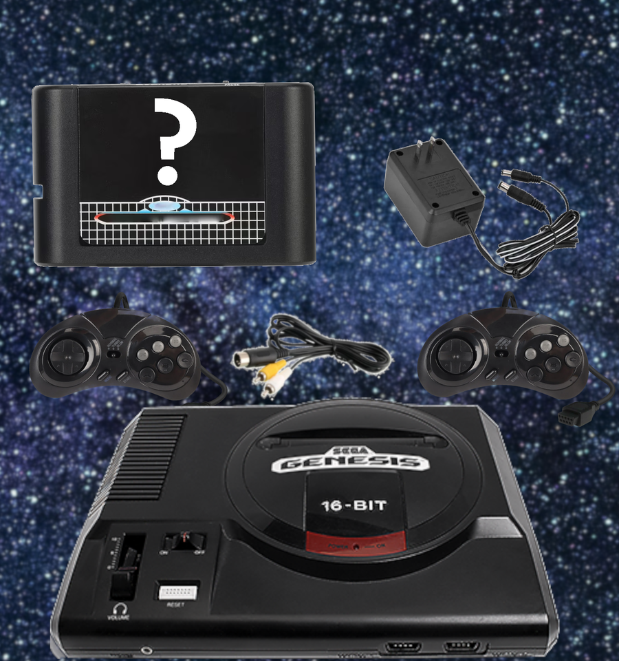 Sega Genesis Console Complete with Cords, Controllers, and a FREE ...