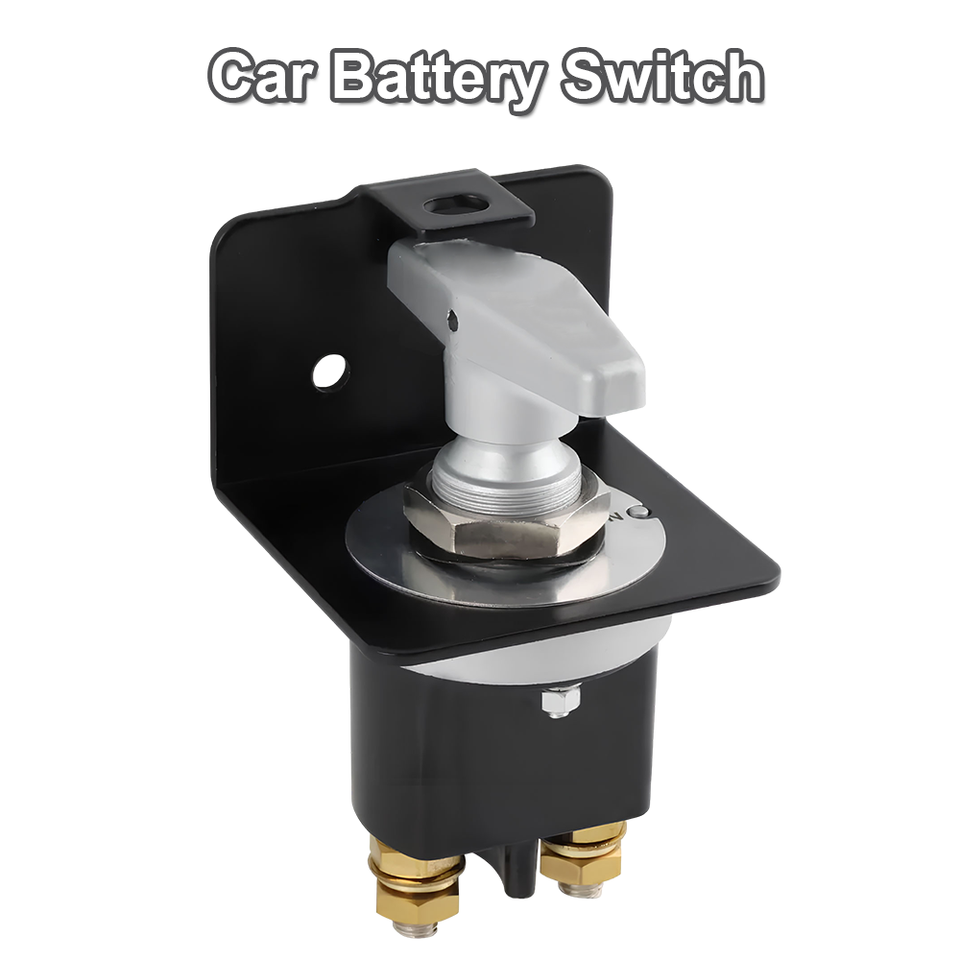 12V 500A Remote Battery Disconnect Switch Battery Kill Switch For Car ...