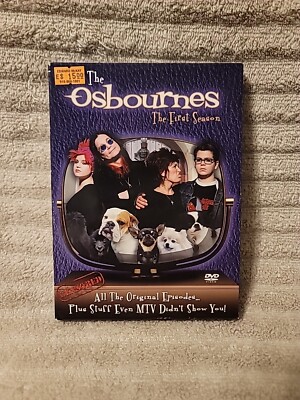 The Osbournes - The First Season (DVD, 2003, 2-Disc Set, Censored ...