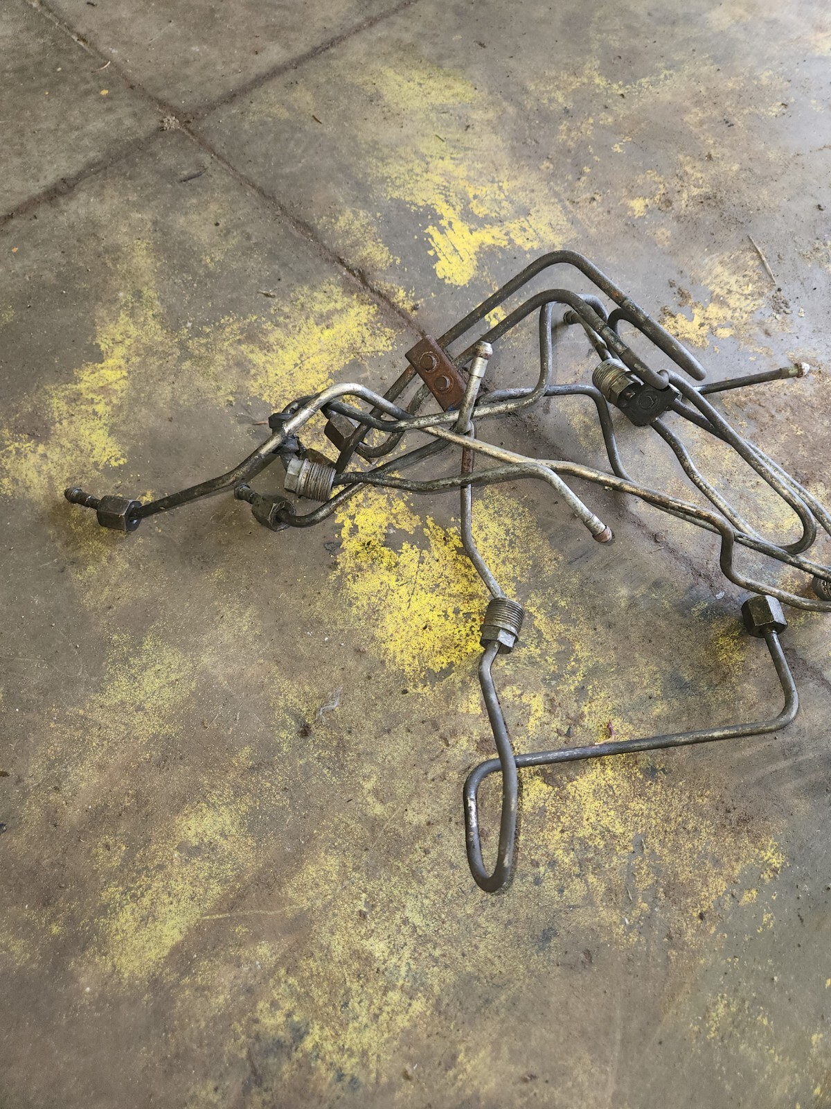 Dodge Ram Cummins 24 Valve 98-02 Fuel Injector Injection Lines Set VP44 ...