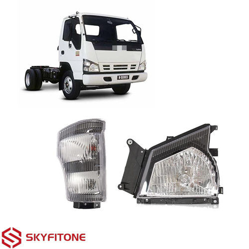 For 2004-2007 Isuzu NPR NQR 05-07 GMC W-4500 Headlights&Corner Lights ...