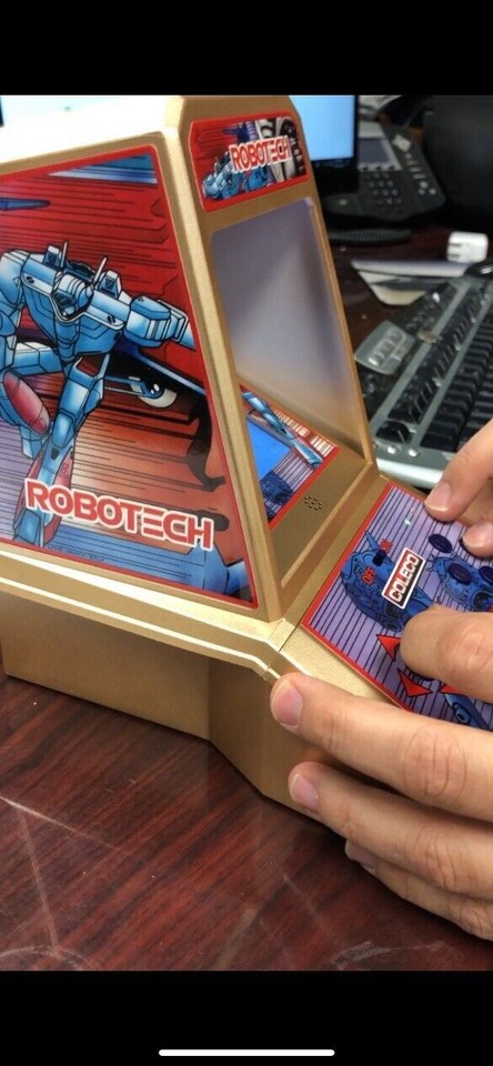 Gold - Numbered Robotech Coleco Mini Arcade Game -LIMITED ED GOLD 8 Of ...