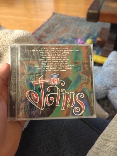 1996 NFL FOOTBALL RAP MUSIC JAMS CD FACTORY SEALED NEW WU-TANG CLAN AZ ...