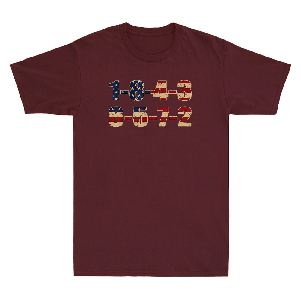 USA Flag 18436572 Firing Order Small Block Engine V8 Block Vintage Men ...