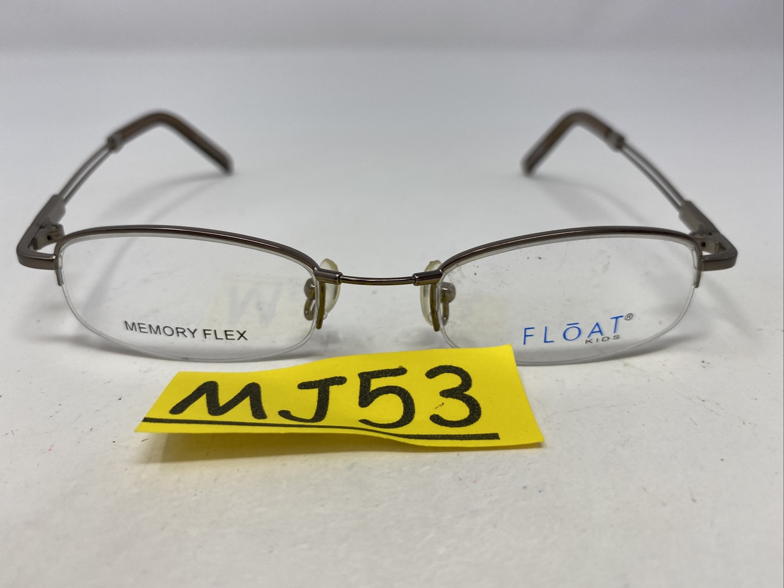 Float Kids Italy KF-111SS LIGHT BROWN 44-18-125 Half Rim Eyeglasses ...