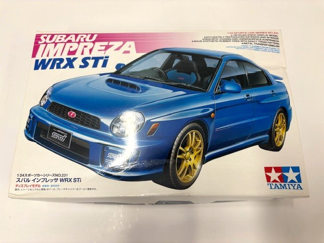Tamiya 24231 1/24 Subaru Impreza STi Plastic Model Kit (Broken Body) | eBay