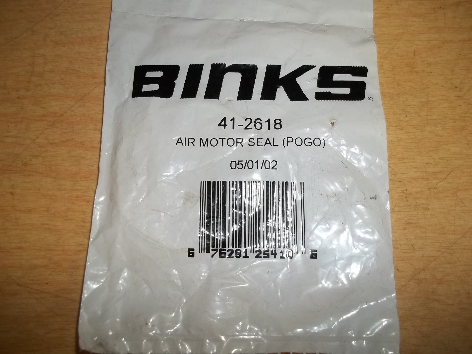 NEW Binks 41-2618 Air Motor Seal *FREE SHIPPING* | eBay