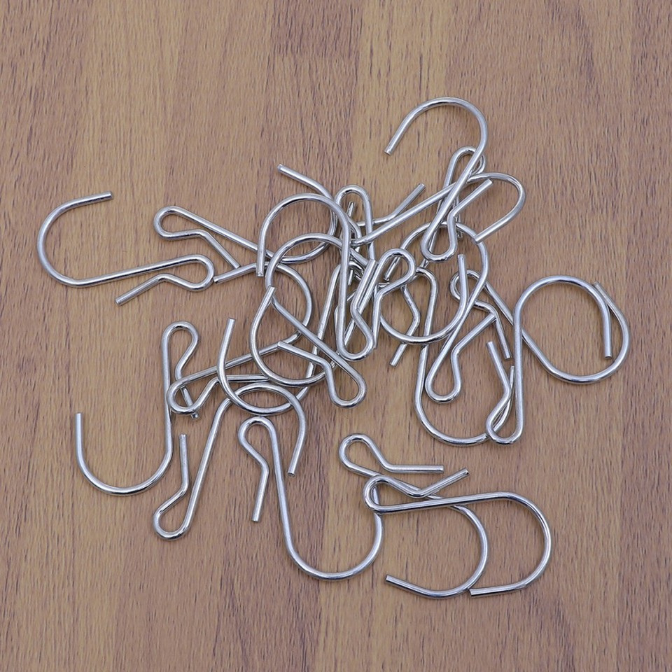 2 Pieces Small Metal Hooks Shaped Hanging for Kitchen Utensils Hangers | eBay UK