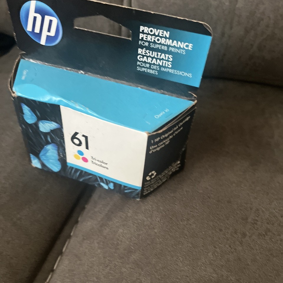 HP #61 Color Ink Cartridge 61 CH562WN NEW GENUINE. Feb 2023. | eBay
