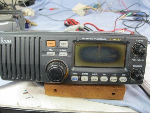Icom M-127 Vhf Radio, Parts Only | eBay