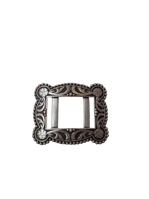 Vintage Nocona Belt Buckle Floral Square Heavy - BY NOCONA BUCKLES ...