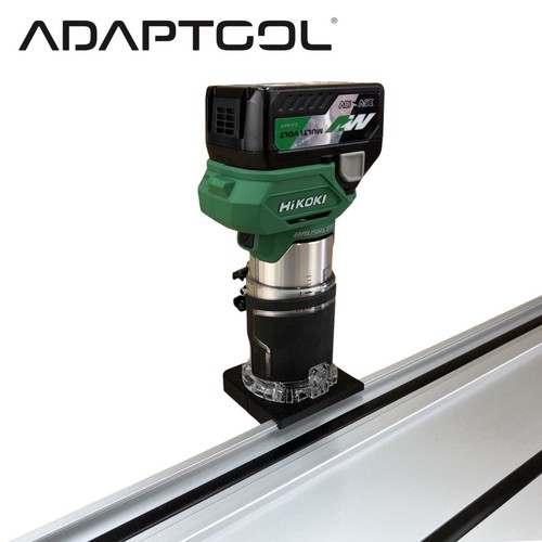 HIKOKI M1808DA 1/4 Trimmer Router Guide Rail Adaptor for Parkside ...