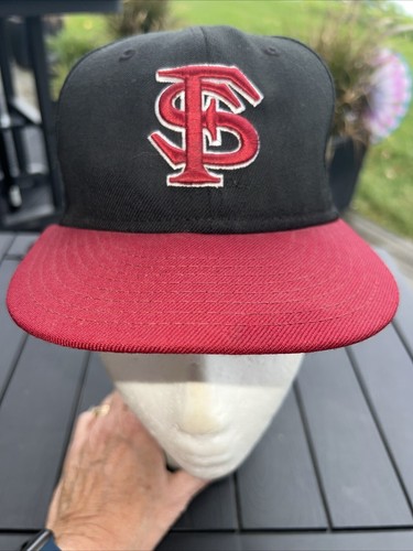 Florida State FS Script Maroon Black HatCap New Era 59FIFTY Size 6 5/8 ...