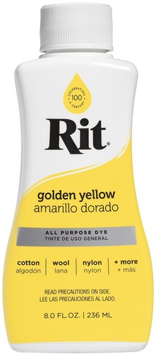 Rit Dye Liquid 8oz-Golden Yellow (Pack of 3) | eBay