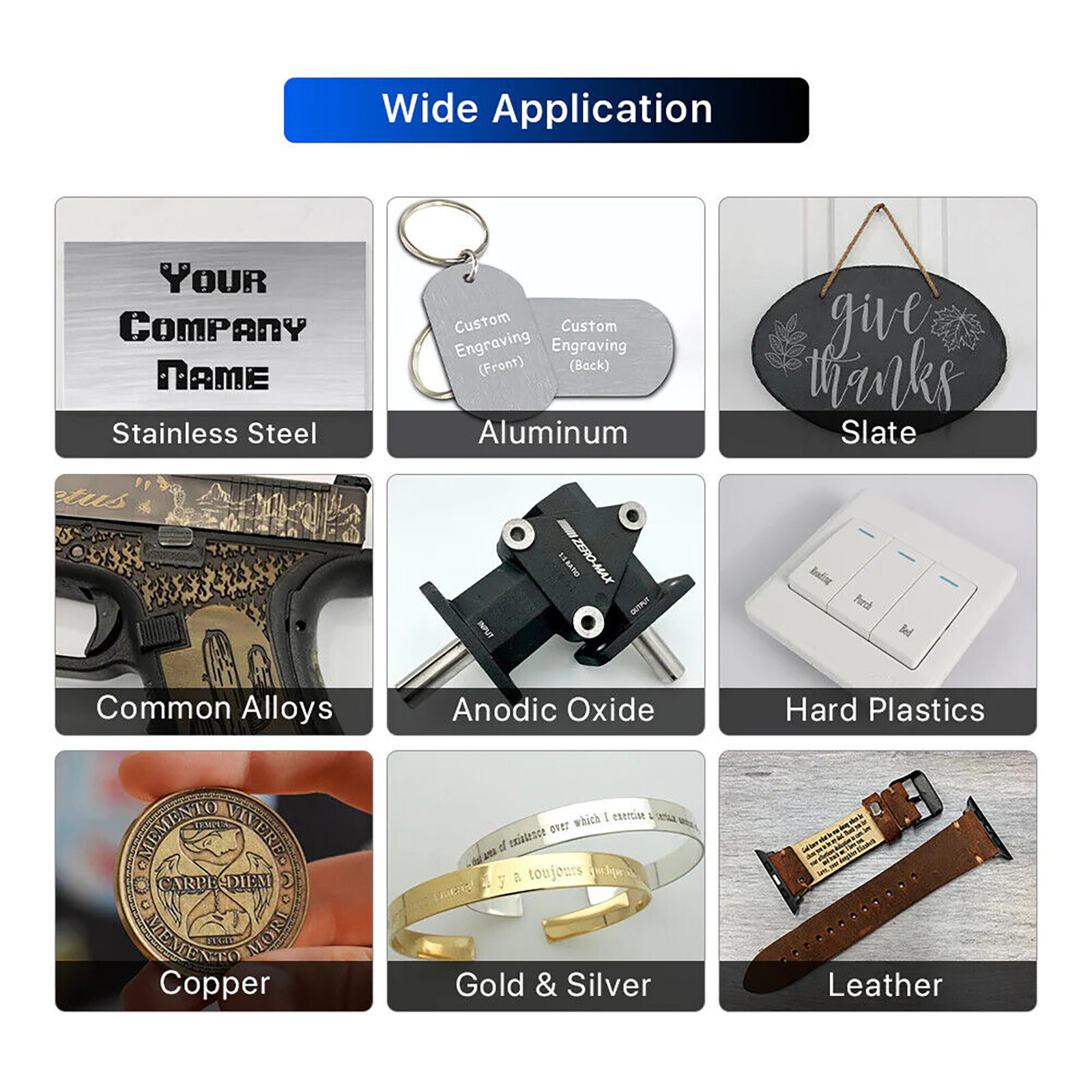 US MAX 50W Fiber Laser Metal Marking Cutting Machine EZCAD 2 Jewerly ...