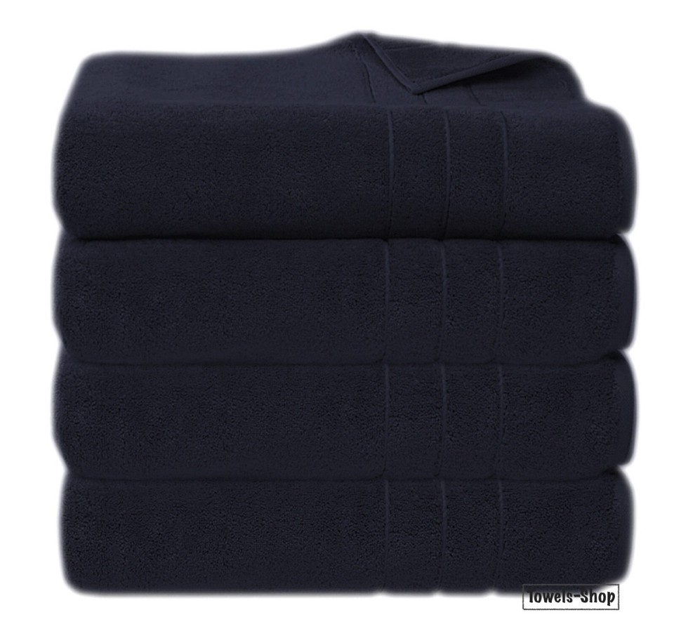 4x Big Jumbo Bath Sheets 100% Pure Cotton Large Size Bathroom Towels ...