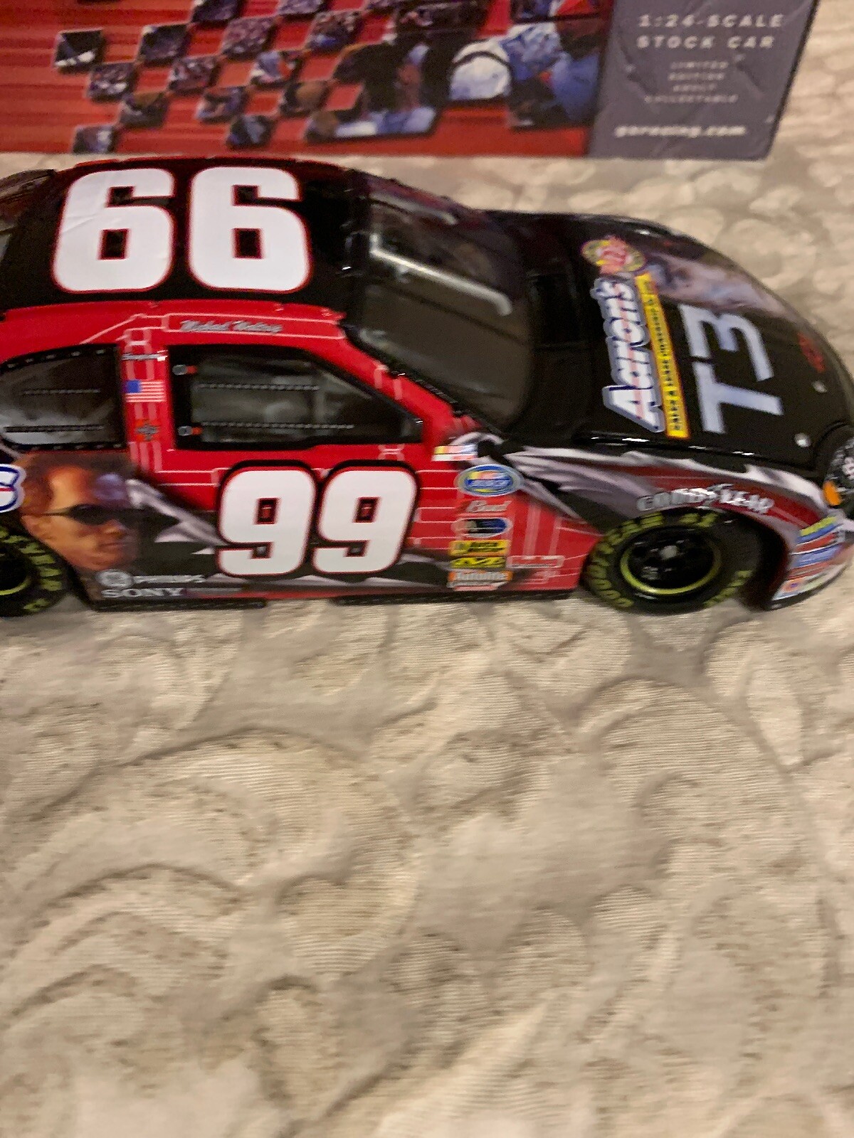 Michael Waltrip #99 Aaron's Rent / Terminator 3 1:24 scale 2003 NASCAR ...