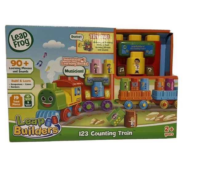 LeapFrog Leapbuilders 123 Counting Train Kid Toy Gift for sale online ...