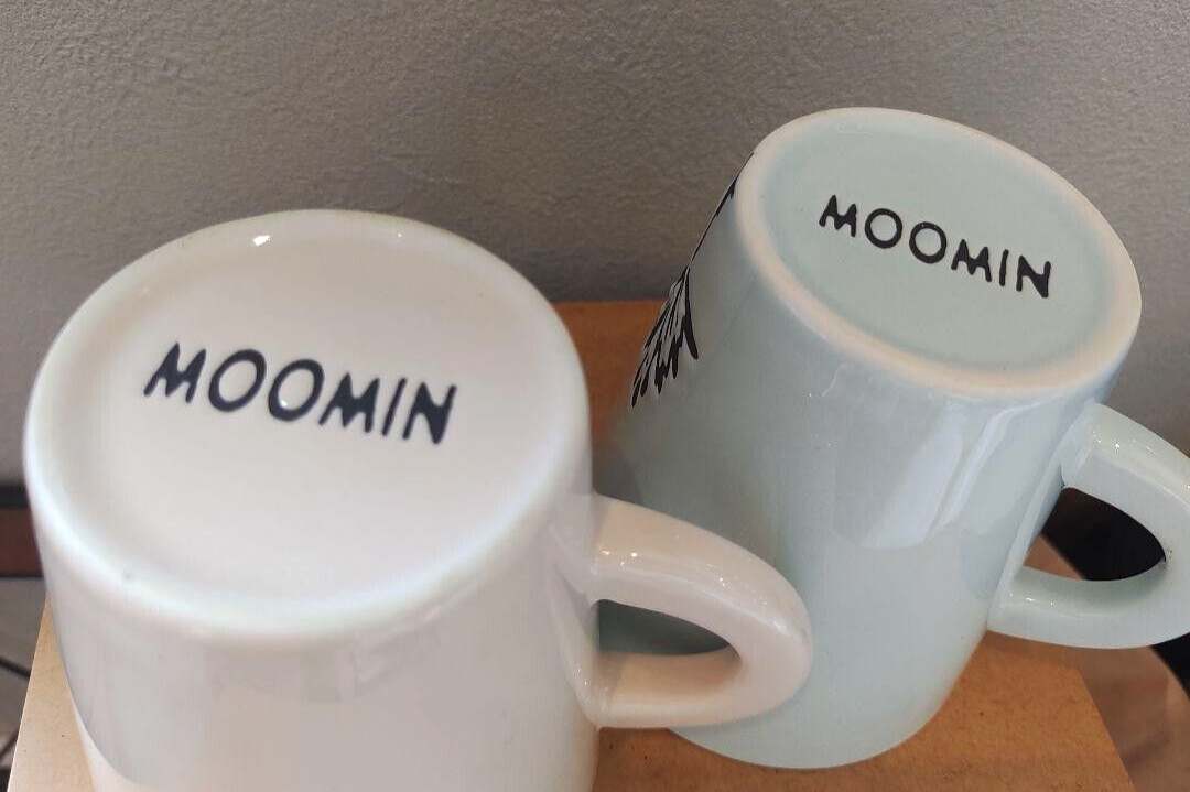 Moomin Valley TREEIN ART Little My Pottery Mug cup (Set of 2) wz/Box ...