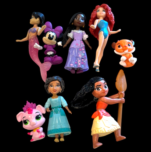Disney Lot of 8 Assorted Characters Princess Palace Pets Encanto ...