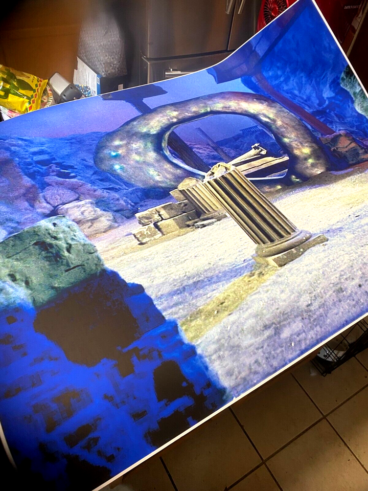 StAr TrEk prop Tos USS ENTERPRISE BRIDGE computer poly print Huge | eBay