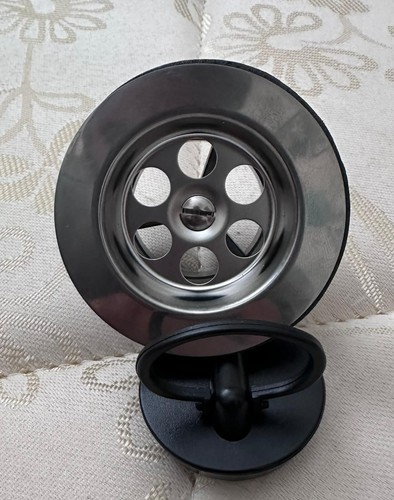 Kitchen Sink Drainer Waste Stopper Stainless Steel With Plug Kit 70mm ...