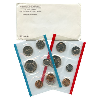 1971 United States Uncirculated Mint Set | eBay