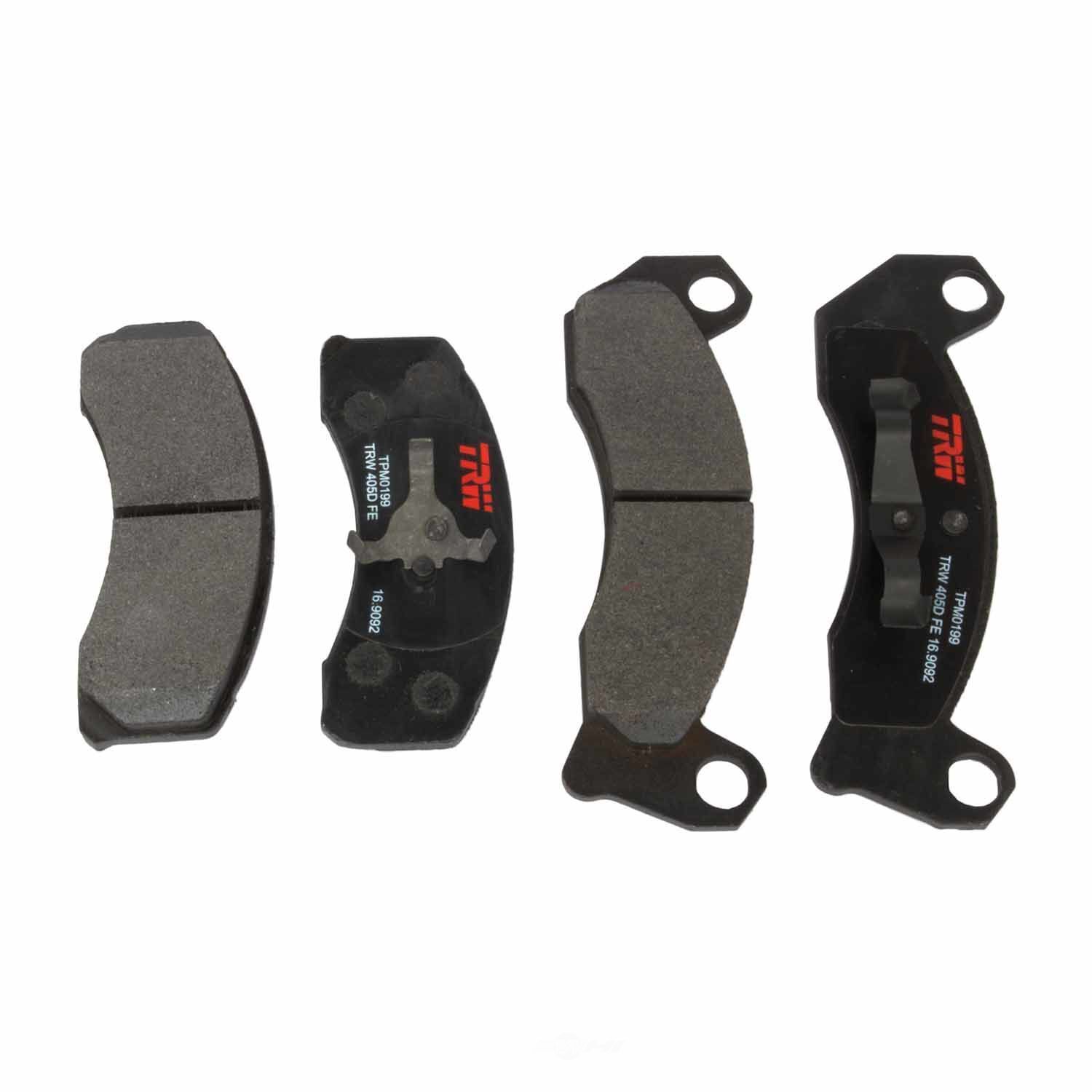 Disc Brake Pad Set-Premium Disc Brake Pad TRW TPM0199 for sale online ...