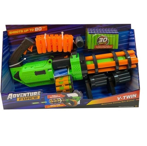 Adventure Force V-Twin Motorized Gatling Belt Dart Blaster for sale ...