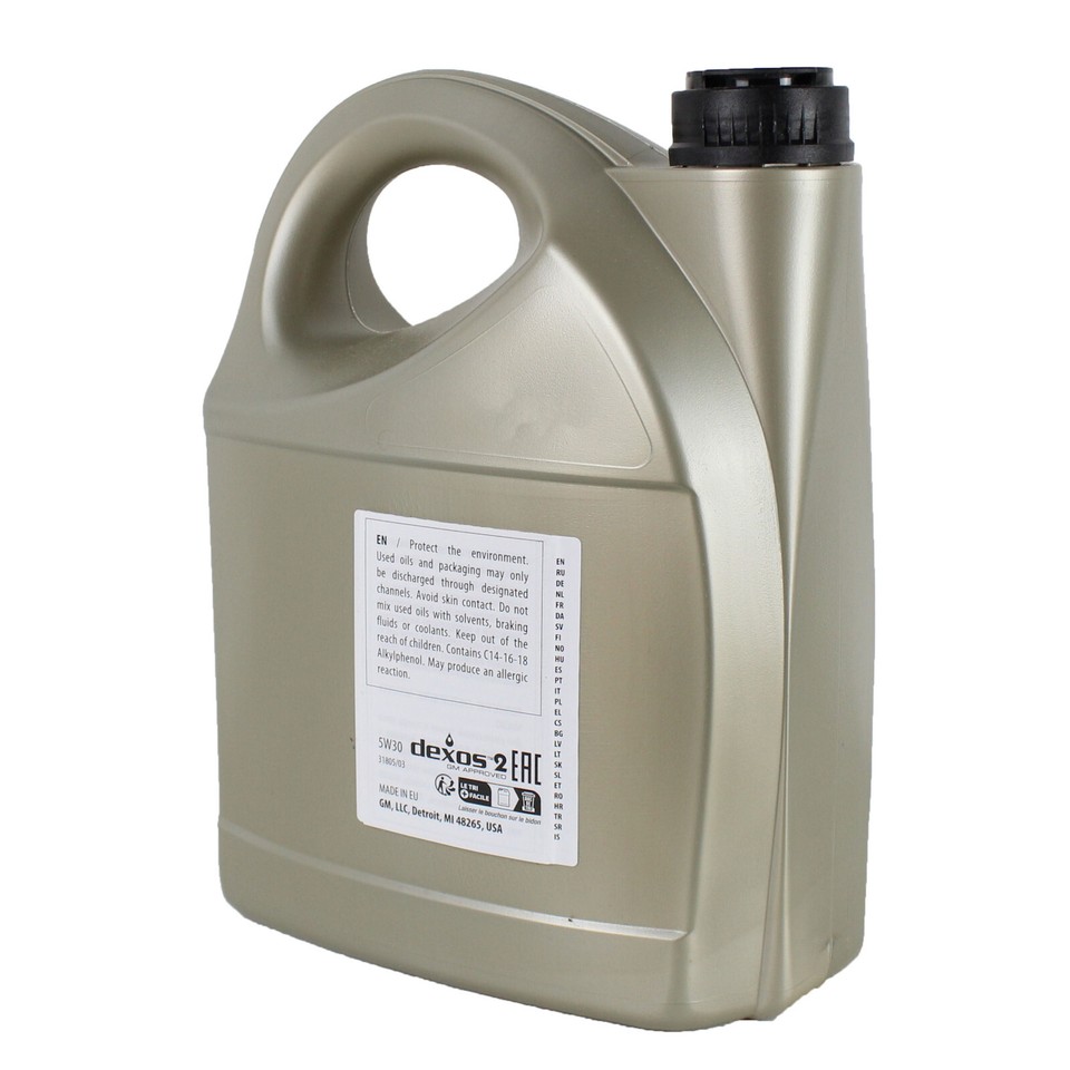 Original Opel 5w-30 Dexos 2 Huile 5 Litre + Filtre à Antara Insigne ...