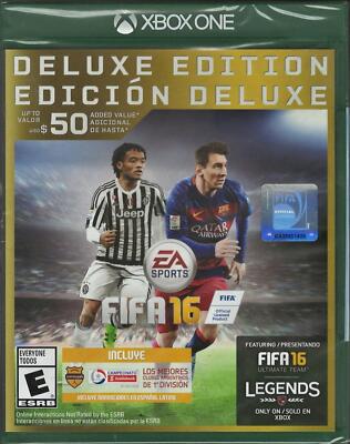 FIFA Soccer 2016 (Deluxe Edition) Xbox One (Brand New Factory Sealed US ...