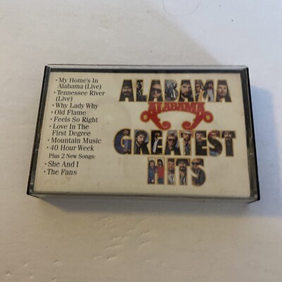 Greatest Hits [RCA] by Alabama (Cassette, Oct-1990, RCA) 78635717044| eBay
