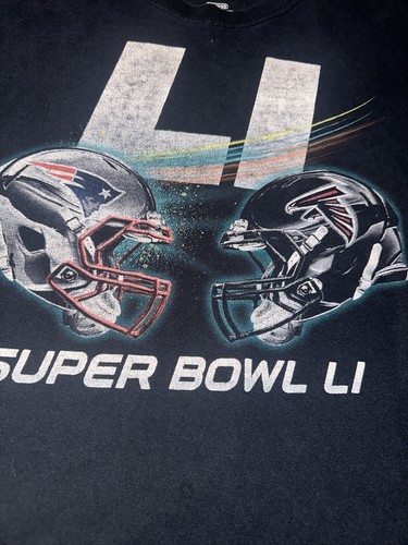 SUPER BOWL LI ATL FALCONS VS PATRIOTS SHIRT - MENS XL | eBay