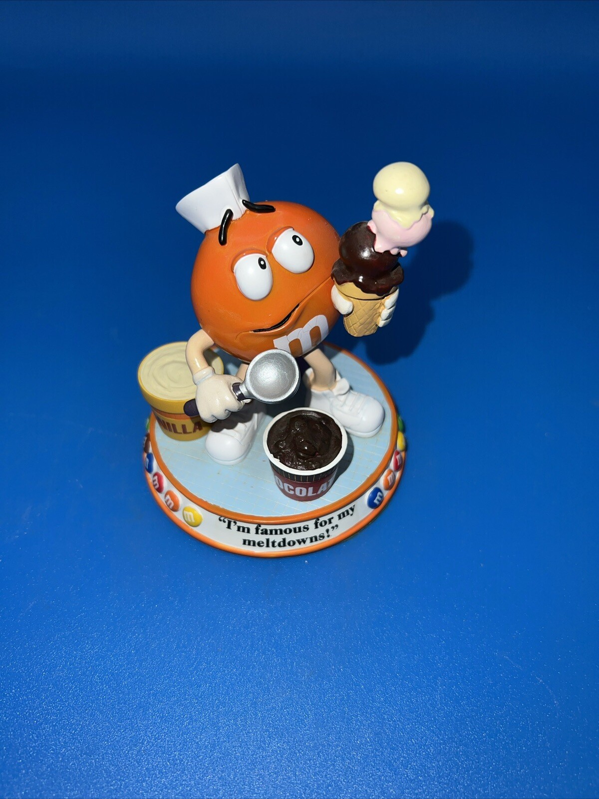 Danbury Mint m&m’s Sweet Treats Collection Figurine “Chocolate Meltdown ...