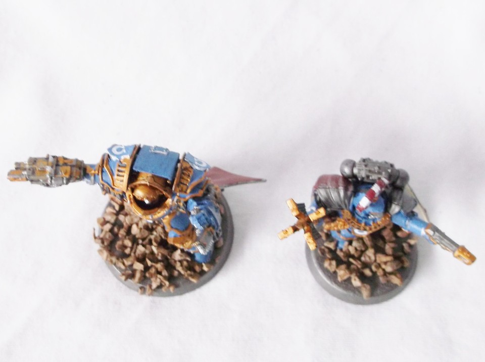 Warhammer 40k Horus Heresy Space Marine Captain & Chaplain-Custom by ...