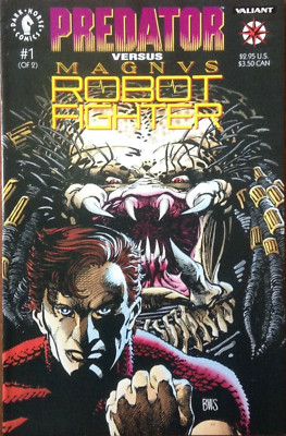 Predator vs Magnus Robot Fighter #1-2 Comic Set 1991 - Dark Horse ...