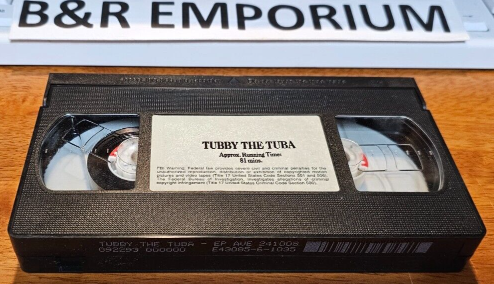 Tubby the Tuba - (1993 Family Home Entertainment/LIVE Home Video ...