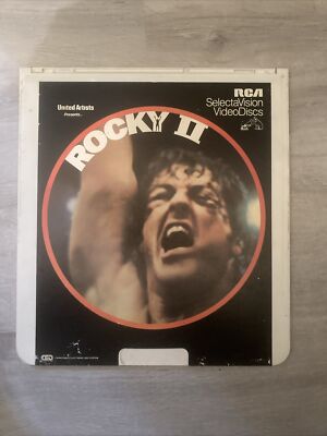 RCA CED VIDEODISC! - ROCKY II with Sylvester Stallone | eBay