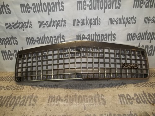 89-90 Cadillac Deville Fleetwood FWD OEM Front Hood Chrome Grille Grill ...